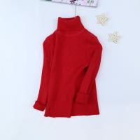 China Baby Girls Knitted Sweater Jumper Slim Fit Autumn Winter Kids Pullover Size 100-150 for sale