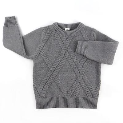 China Children's Knitted Pattern Wool Acrylic Baby Girl Pullover Sweater 1-6 Years for sale