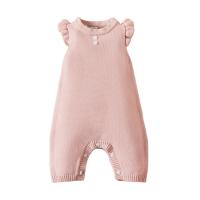 China Wholesale 100% Cotton Baby Romper Long Sleeve Summer Cute Bodysuit 0-36M for sale