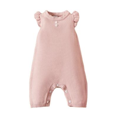 China Wholesale 100% Cotton Baby Romper Long Sleeve Summer Cute Bodysuit 0-36M for sale