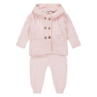 China Custom Baby Knit Hoodie Sweater Set 100 Cotton 0-12M 1-6 Years OEM for sale