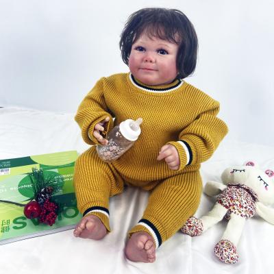 China Unisex Stripe Knitted Baby Clothes Set Long Sleeve Sweater for 1-6 Years 100% Cotton for sale