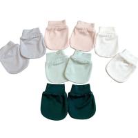China Bamboo Baby Anti Scratching Gloves Newborn Protection Mittens Custom Size 3 Days Sample for sale