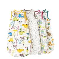China 100% Cotton Newborn Baby Sleeping Bag Custom Printed Sleep Sack S M L for sale