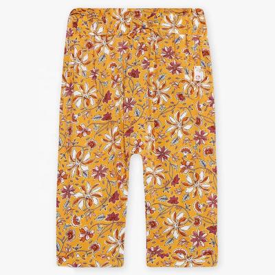 China Baby Girls Cotton Leggings Kids Toddler Pants 0-24M Custom Colors for sale