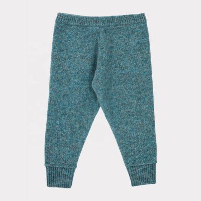 China Baby Rib Knit Sweater Leggings Soft Organic Cotton Jogger Pants 0-24M Custom for sale