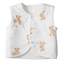 China Custom OEM ODM 100% Cotton Baby Boys Girls Drawstring Toddler Kids Clothing Top 0-3M for sale