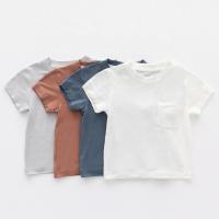 China Wholesale Bamboo Spandex Baby T-Shirts Summer Kids Rompers Size 66-100 for sale