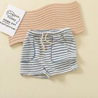 China Toddler Baby Boy Cotton Shorts Elastic Waist Jogger Shorts Pants OEM Custom Sizes for sale