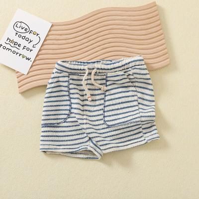 China Toddler Baby Boy Cotton Shorts Elastic Waist Jogger Shorts Pants OEM Custom Sizes for sale