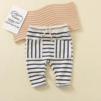 China Wholesale Baby Cotton Footed Pants Sets Newborn Toddler Knitted Leggings 0-24 Months for sale