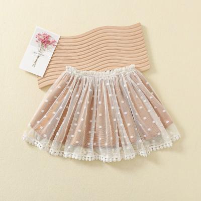 China Wholesale Infant Girls Baby Dresses Tutu Skirts Princess Party Mesh Skirts Custom Size 100% Cotton for sale