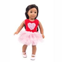 China Cotton Sleeveless Princess Dress for Doll Custom Size 300pcs MOQ Doll Clothing Accessories for sale