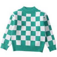 China Winter Baby Kids Chunky Knit Pullover Sweater Cotton Unisex 110-150 Size for sale