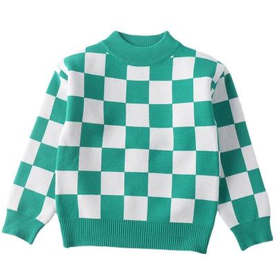 China Winter Baby Kids Chunky Knit Pullover Sweater Cotton Unisex 110-150 Size for sale