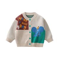 China Baby Kids Cotton Knit Cardigan Sweater Coat Winter Long Sleeve Size 80-140 for sale
