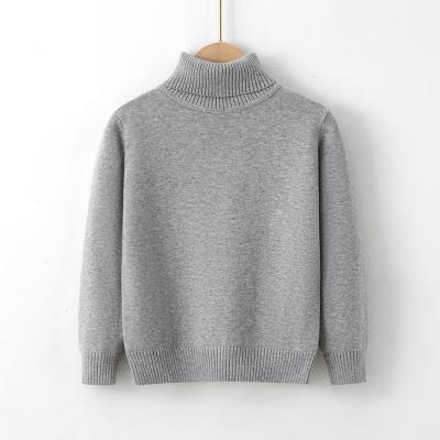 China Customizable Baby Kids Cotton Jacquard Knit Sweater Crewneck Pullover Unisex 200pcs MOQ for sale