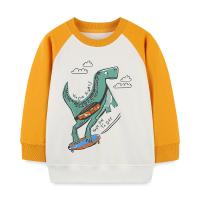 China Custom Thick Cotton Pullover Cartoon Toddler Long Sleeve Sweatshirt 100% Cotton 2-6T for sale