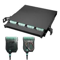 China 1U19' UHP 144F MPO-LC Patch Panel for sale