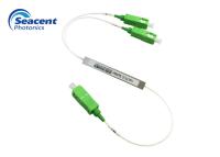 China PLC Planar Lightwave Circuit Splitter 1x2 Type With SC APC Connectors for sale