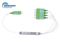 China Micro PLC Planar Lightwave Circuit Splitter 1x4 Type With SC/APC Connectors for sale