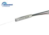 China 2x64 Fiber Optic PLC Splitter Bare Device Low Polarization Dependent Loss for sale