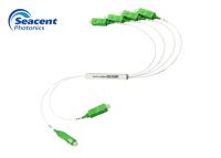 China 2x4 Micro Type Fiber Optic PLC Splitter With Excellent Channel Uniformity for sale