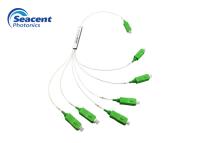 China 1x6 Mini Plc Splitter , Ftth Fiber Optic Splitter Good Channel Uniformity for sale