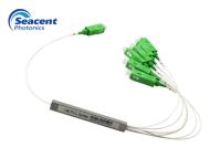 China 1x6 Mini Plc Splitter , Ftth Fiber Optic Splitter Good Channel Uniformity for sale