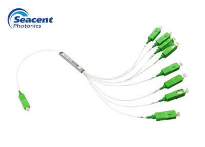 China Passive Optical PLC Splitter Network PLC Fiber Splitter 1X6 1x8 Micro Type for sale