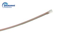China 12 CH 12 Colors Optical Fiber Array 3 Type Material With 8 Degree Polishing Angle for sale