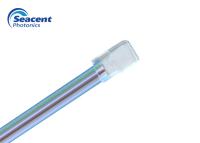China 12 CH 12 Colors Optical Fiber Array 3 Type Material With 8 Degree Polishing Angle for sale
