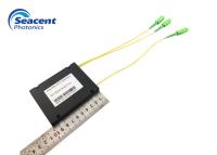 China 2.00mm 1x8 Fiber PLC Splitter Abs Plastic Splitter For Passive Optical Network for sale