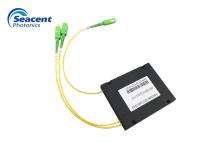 China Single Mode Cassette PLC Splitter 1x2 Plc Optical Splitter 2.00mm for sale