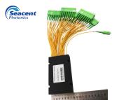China 2.00mm ABS 1x64 Cassette PLC Splitter Low Polarization Dependent Loss for sale