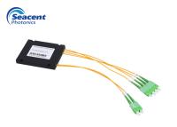 China Optical Plc Splitter 2X4 Ftth Splitter Box For Fiber Optic Cable for sale