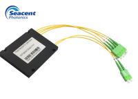 China Optical Plc Splitter 2X4 Ftth Splitter Box For Fiber Optic Cable for sale