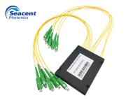 China FTTH FTTB FTTX PON Cassette PLC Splitter 2X8 10.5 DB Insertion Loss for sale