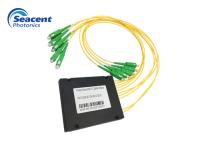 China FTTH FTTB FTTX PON Cassette PLC Splitter 2X8 10.5 DB Insertion Loss for sale