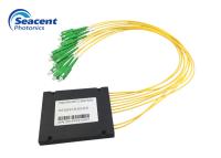 China FTTH FTTB FTTX PON 2X8 Cassette PLC Splitter SC APC Connector type for sale