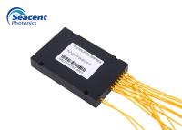 China 2.00mm 2X16 Cassette PLC Splitter ABS Box With SC APC Connector for sale
