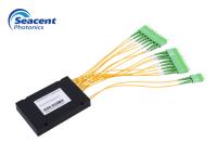 China 2.00mm 2X16 Cassette PLC Splitter ABS Box With SC APC Connector for sale