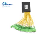 China 2X64 2.00mm Abs Plc Splitter With Good Channel To Channel Uniformity for sale