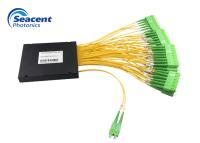 China 2X64 2.00mm Abs Plc Splitter With Good Channel To Channel Uniformity for sale