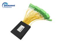 China 2X64 2.00mm Abs Plc Splitter With Good Channel To Channel Uniformity for sale
