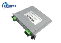 China Insertion Type Optical Plc Splitter 0.9mm 0.5m 1x2 Fiber Optic Splitter for sale
