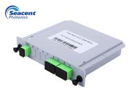 China Ftth Solution Insertion Type PLC Fiber Optic Splitter Low Insertion Loss for sale