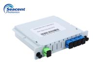 China Ftth Solution Insertion Type PLC Fiber Optic Splitter Low Insertion Loss for sale