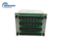 China Plug In Fiber Plc Splitter 1x32 0.9mm 0.5m Excellent Channel Uniformity for sale