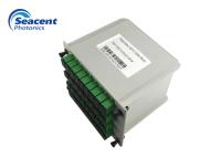 China Plug In Fiber Plc Splitter 1x32 0.9mm 0.5m Excellent Channel Uniformity for sale